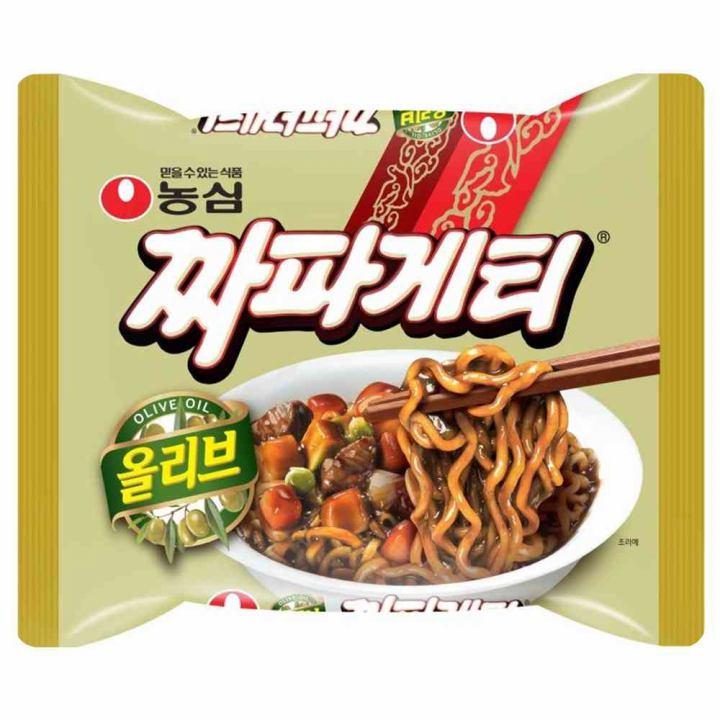 농심 올리브짜파게티봉지 배민스토어