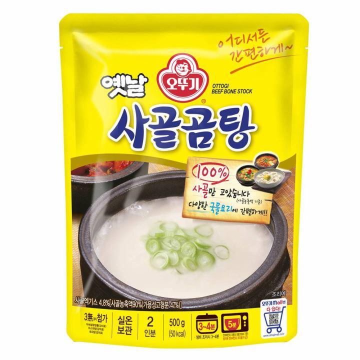[2 1] 오뚜기 옛날사골곰탕500g 배민스토어