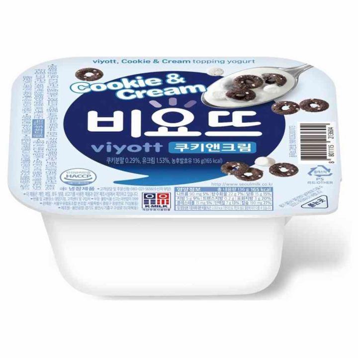 [2 1] 서울 비요뜨쿠키앤크림131g 배민스토어
